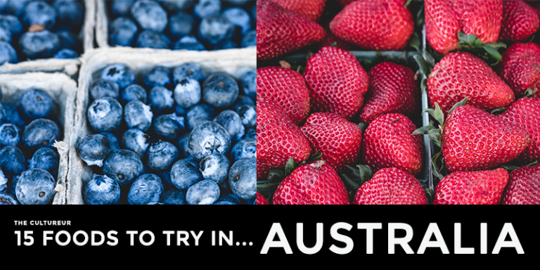15 Foods to Try in… AUSTRALIA | The Cultureur | For the Modern Global ...